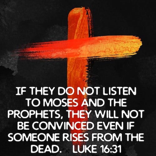 The Chasm and the Cross